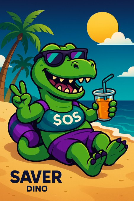 $SAVER ON SOL ($SOS) – Saver Dino on Solana
